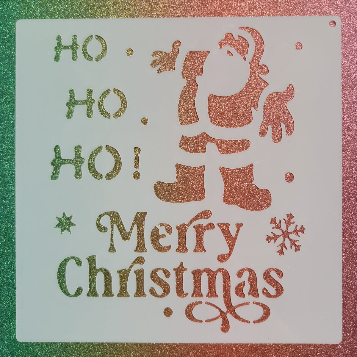 Ho! Ho! Ho! Stencil – The Good Glitter