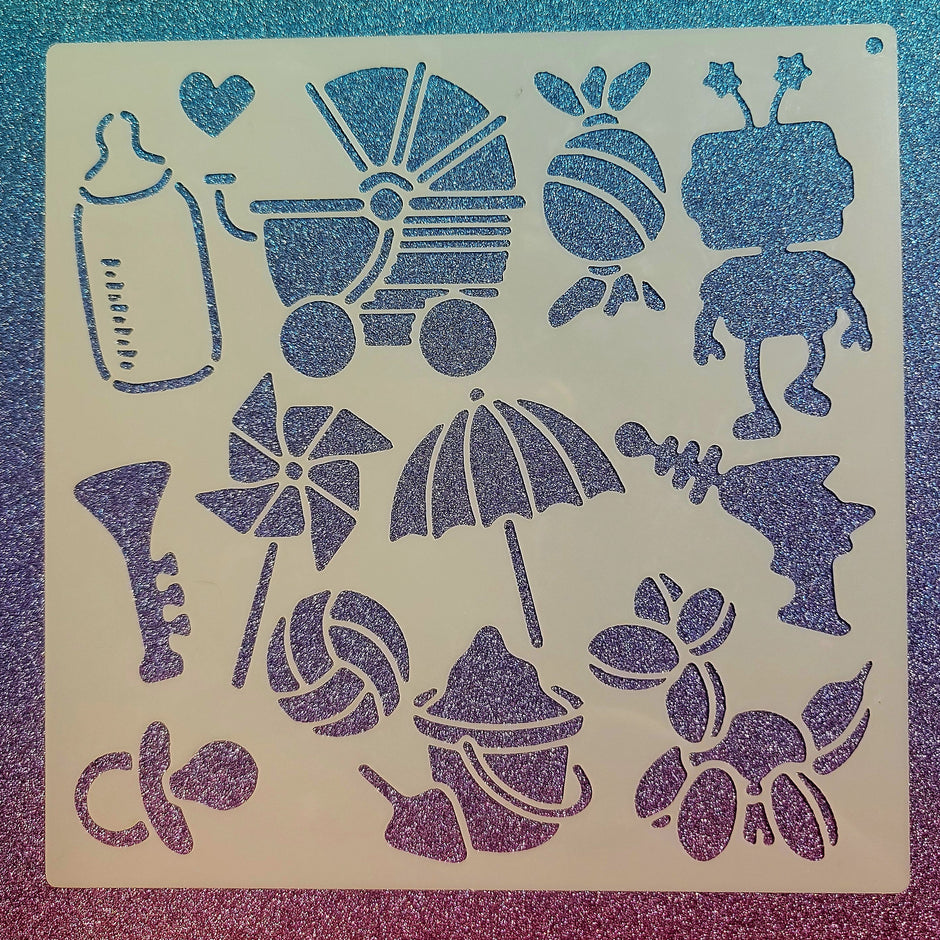 Baby Stencils – The Good Glitter